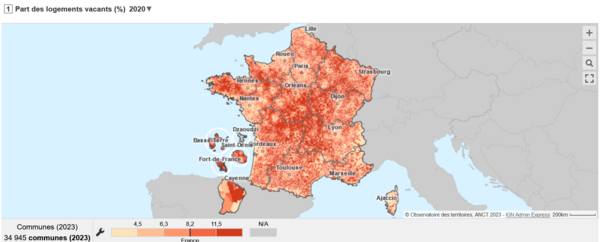 Logements vacants : définition, nombre et solutions